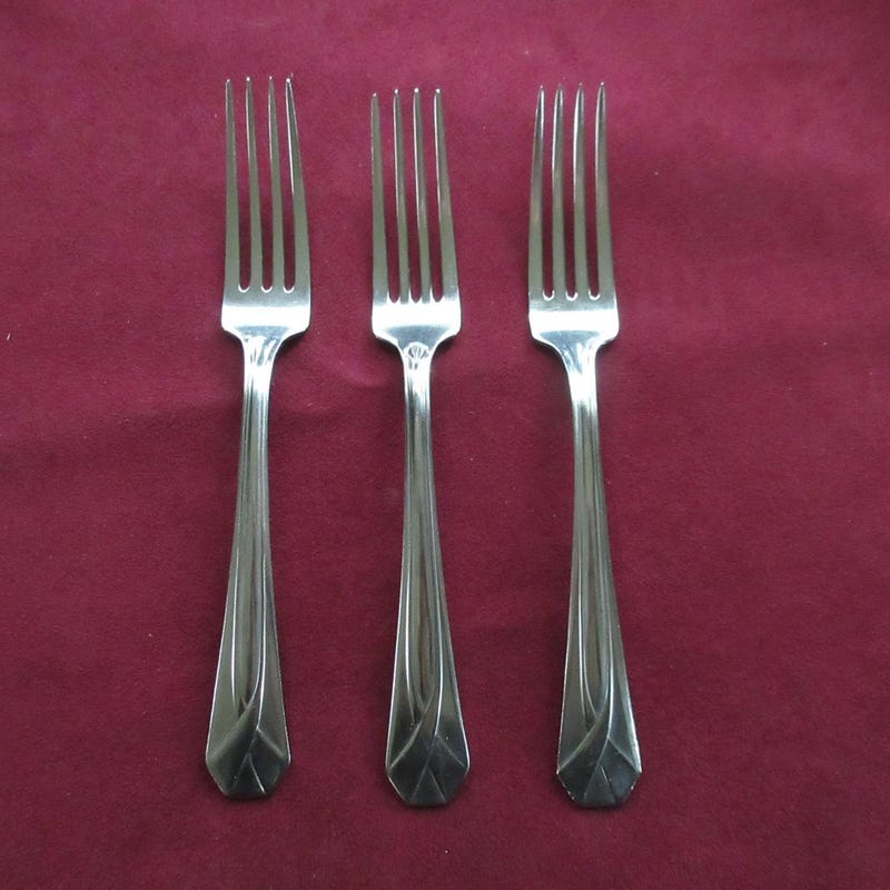 Silverware Cross - Etsy