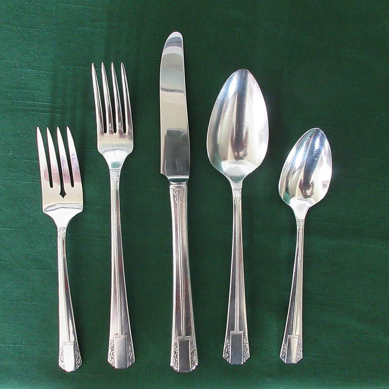 Silverware Art - Etsy