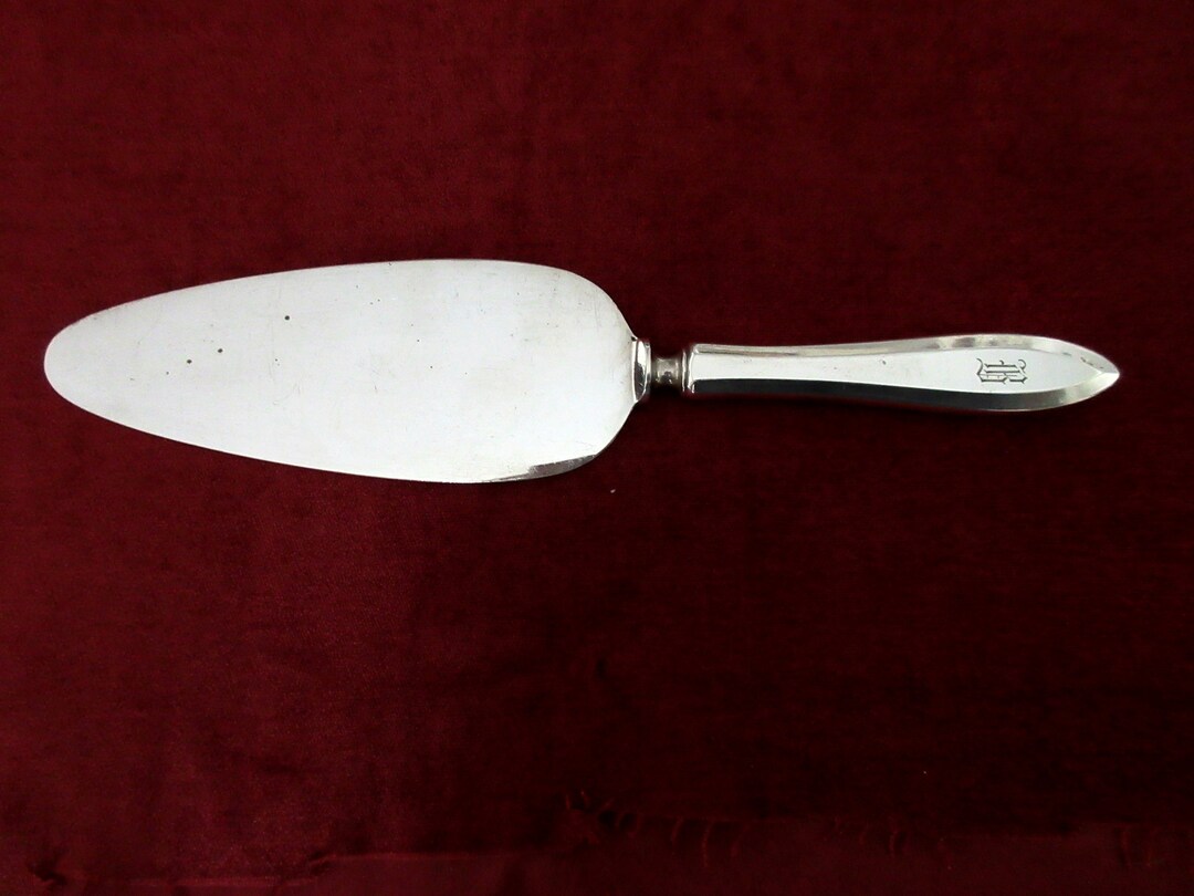 Solid Blade Silverplate Cake/pie SERVER From ONEIDA Silverware/flatware ...