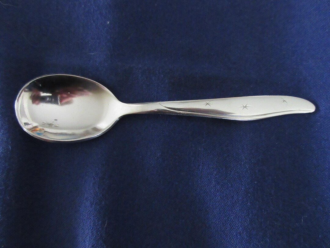 Vtg Stainless Butter Sugar SPOON From Mar-crest in CITATION Pattern W/3 ...