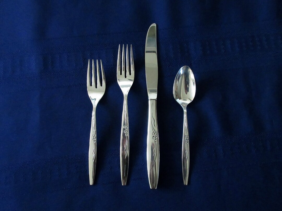 62 Pcs Ser/14 ONEIDA Community Silverplate Flatware/silverware Mid ...