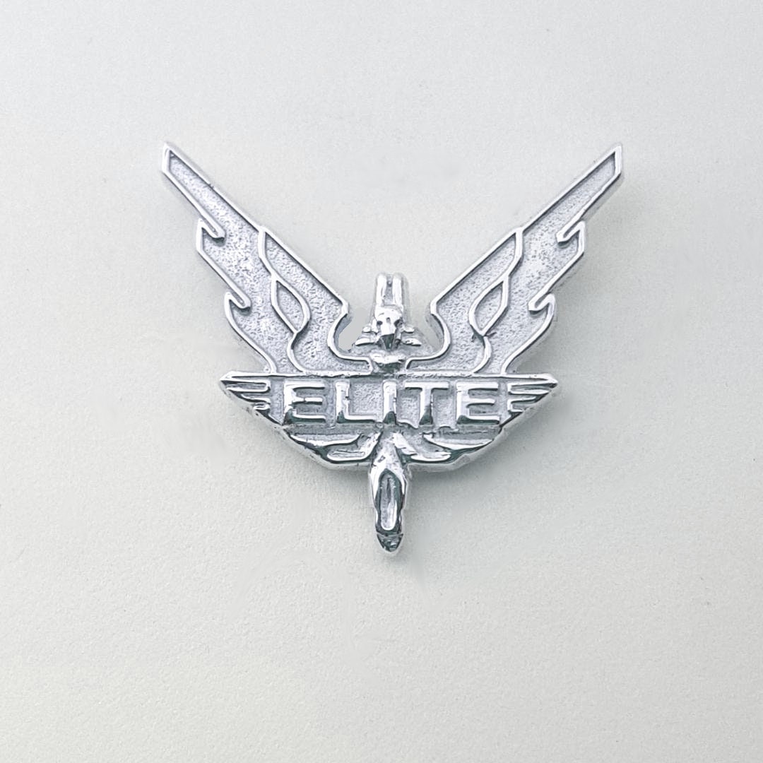 Solid Silver Elite Badge - Etsy