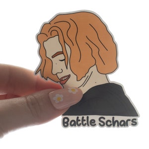 Battle Schars Sticker, Jasper Sticker, Twilight Sticker, Water Bottle ...