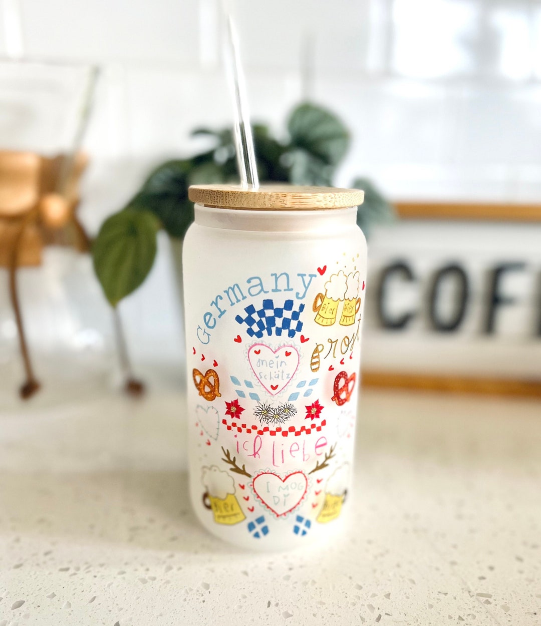 Oktoberfest Coffee Tumbler: Germany, Ramstein Air Base Gift - Etsy