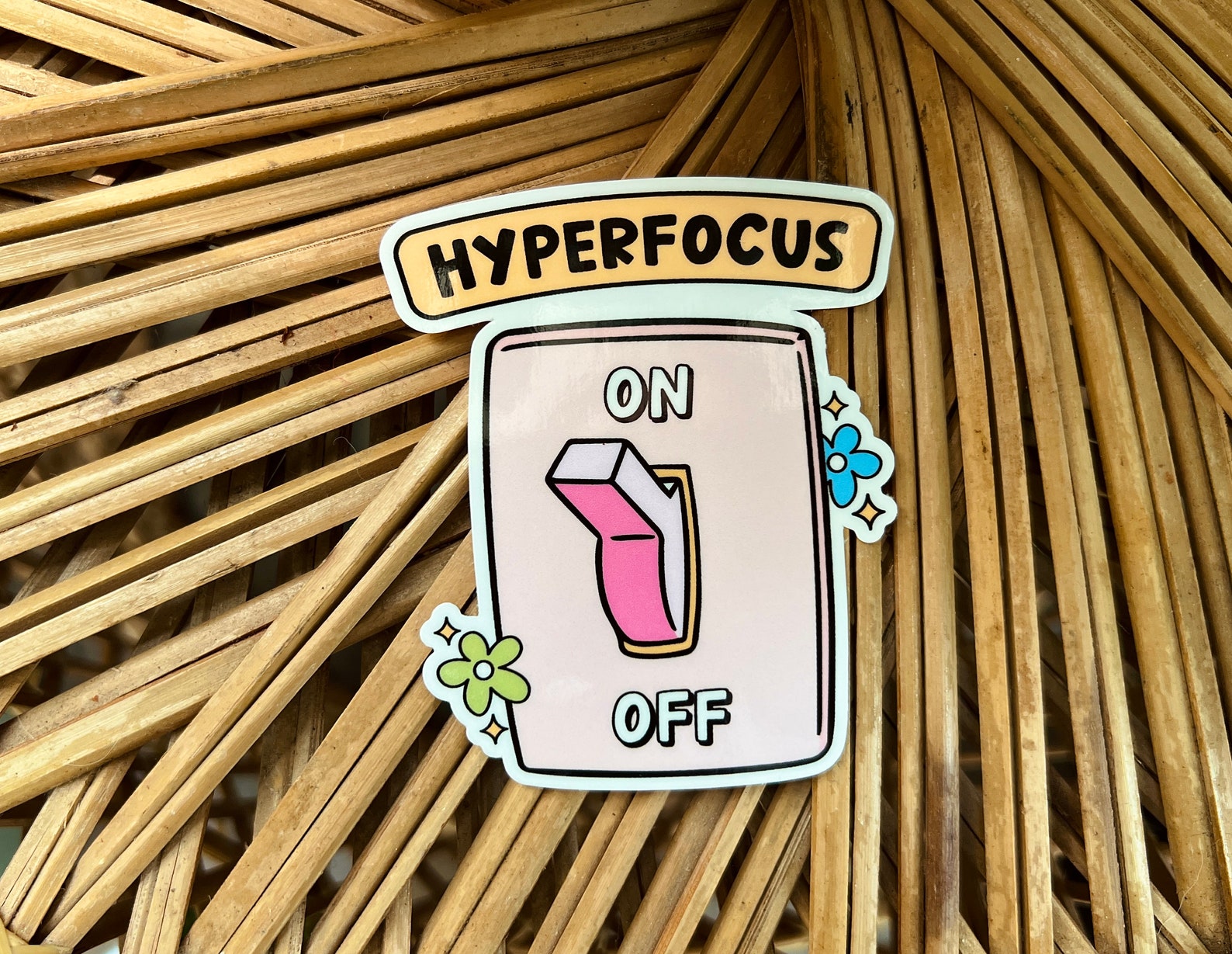 Hyperfocus Sticker Neurodivergent Sticker ADHD Funny - Etsy
