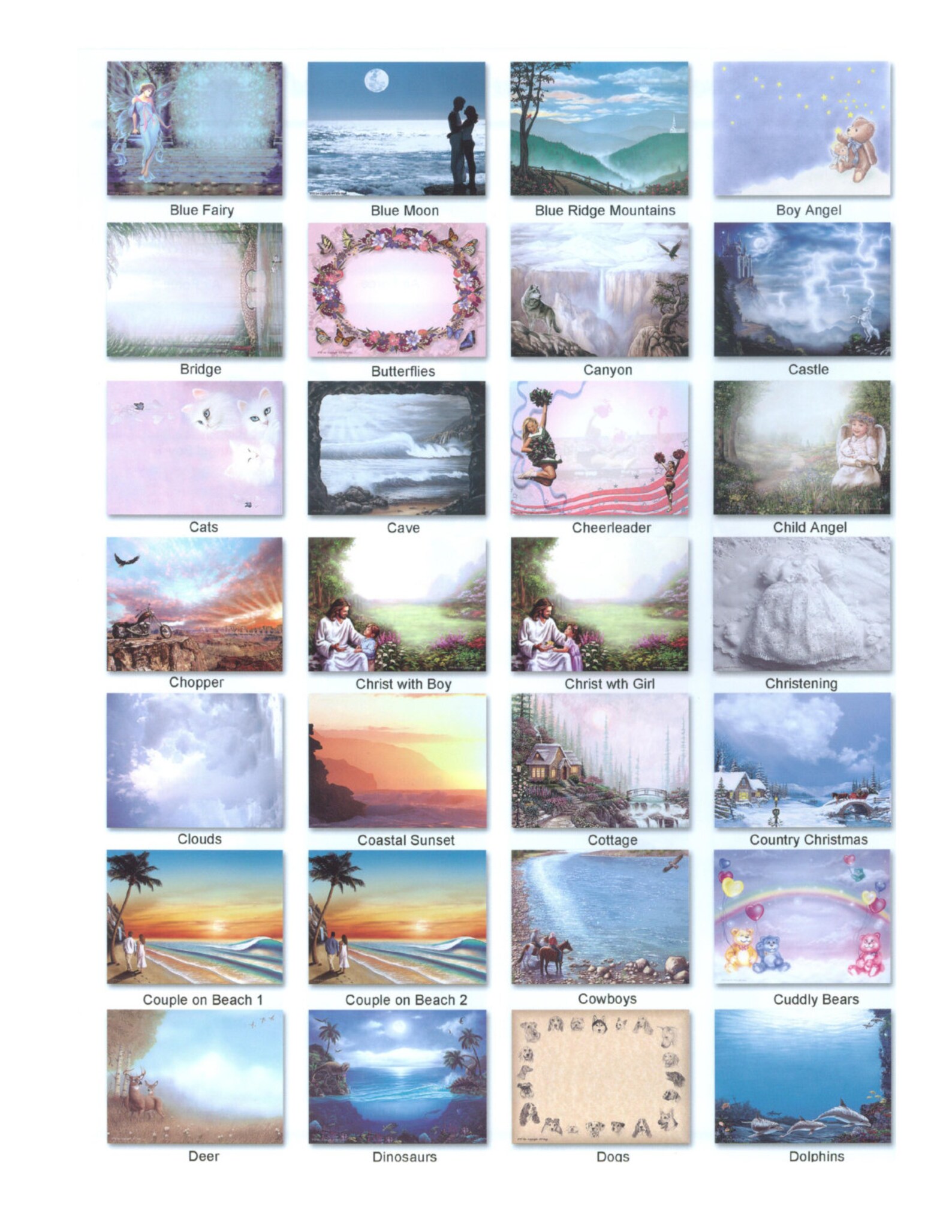 Personalized Custom Poem Printed on Choice Background Printed Poem ...