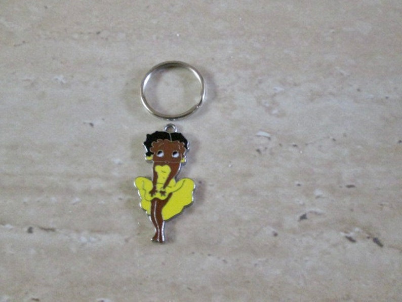 African American Black Betty Boop Key Chain nurse - Etsy