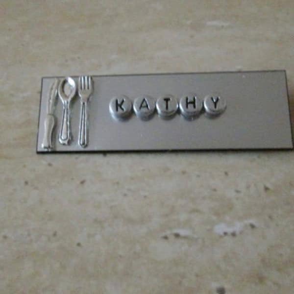 Restaurant Name Tag - Etsy