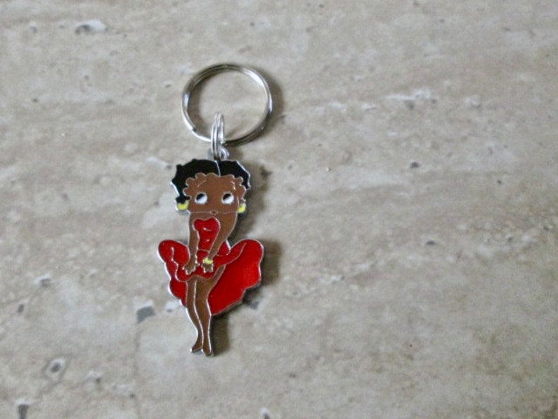 African American Black Betty Boop Key Chain nurse - Etsy