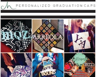 Grad Cap Topper Finding a Job Graduation Cap Decorations by - Etsy