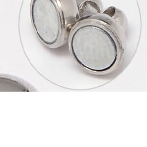 10 PCS Claps Magnets 5mm Crystal Chandelier Chrome - Etsy