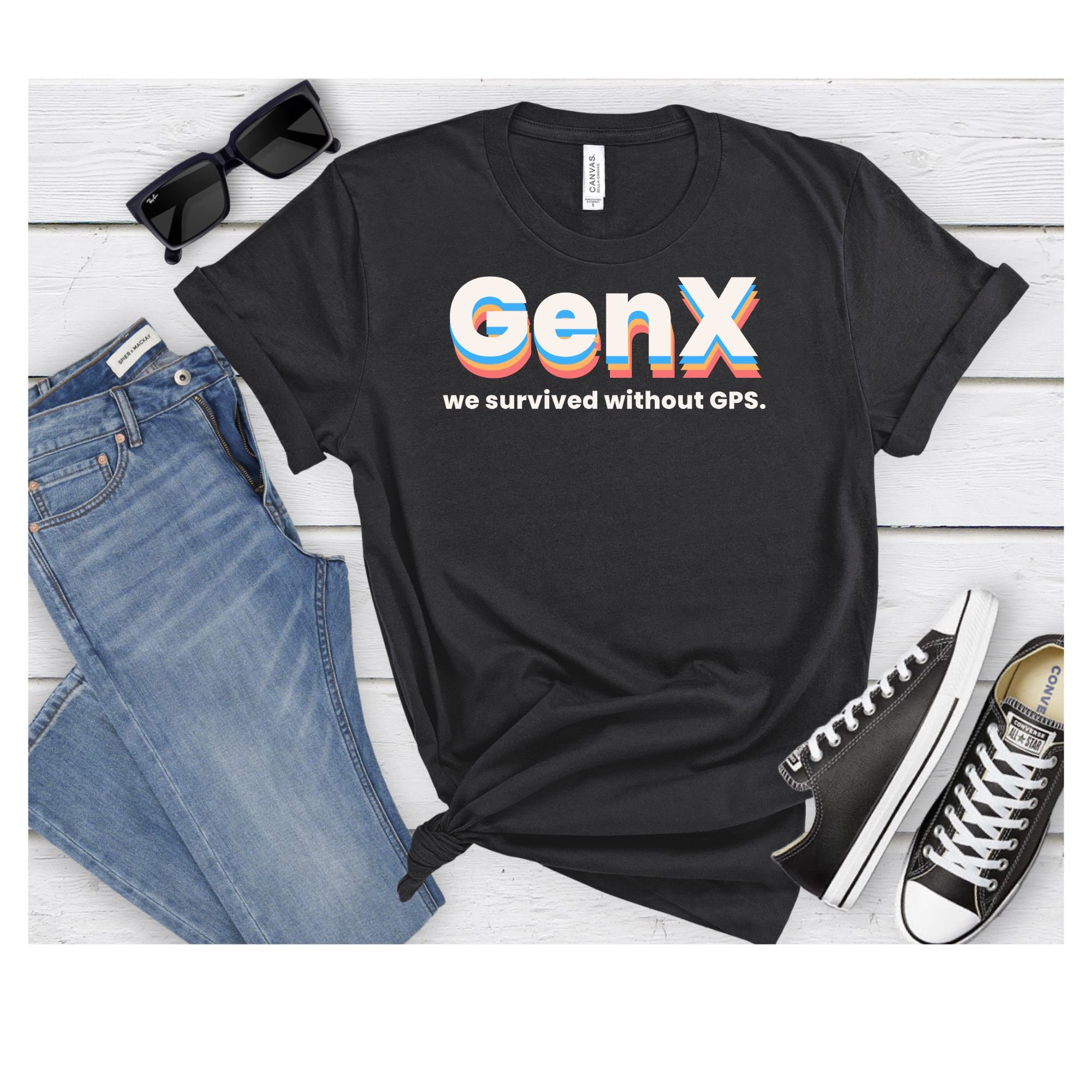 Gen X Shirt, Classic Generation X Tee, Vintage Style Shirt, Retro Gen X ...