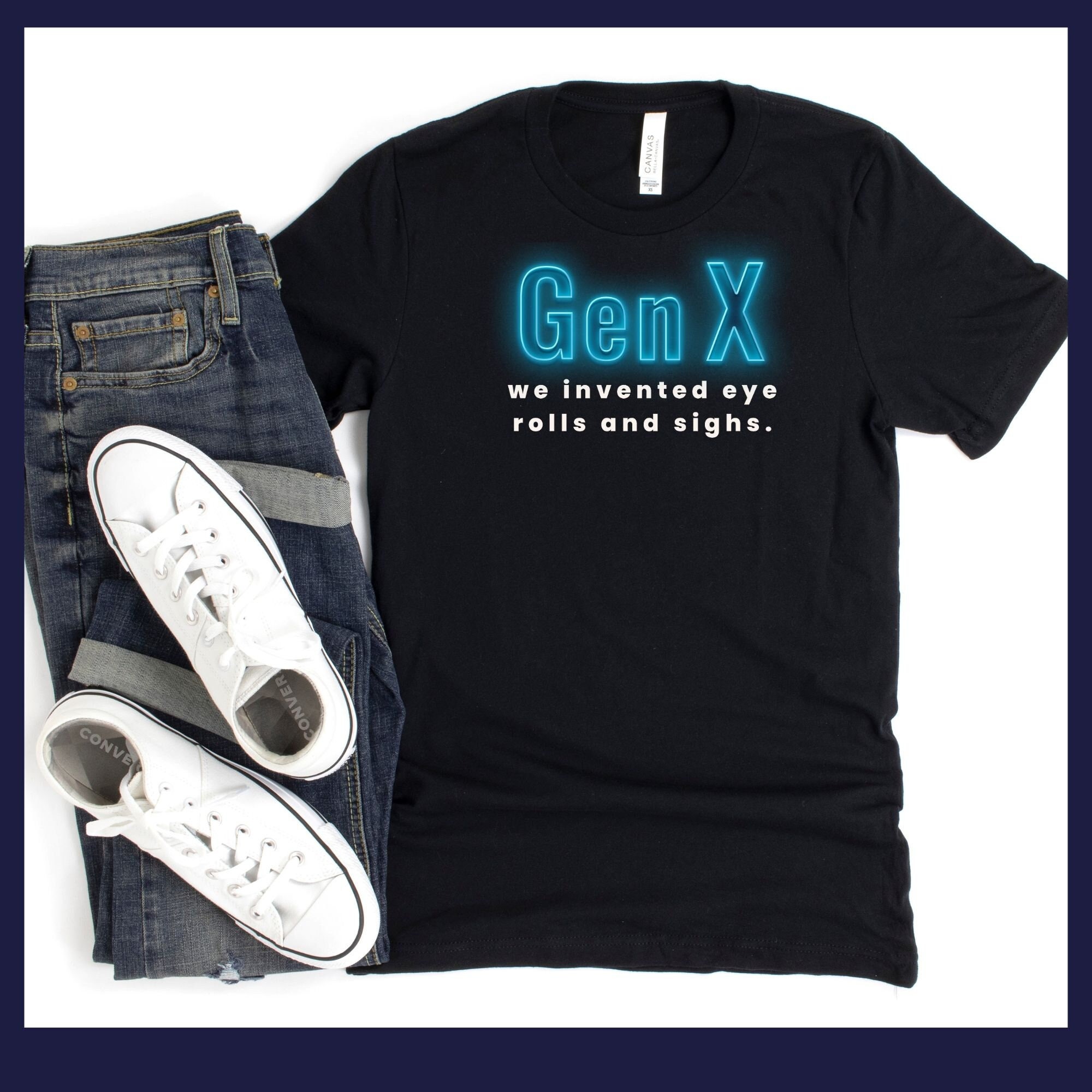 Gen X Shirt, Classic Generation X Tee, Vintage Style Shirt, Retro Gen X ...