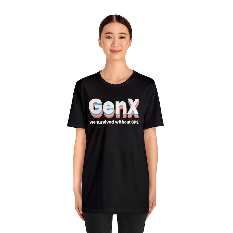Gen X Shirt, Classic Generation X Tee, Vintage Style Shirt, Retro Gen X ...