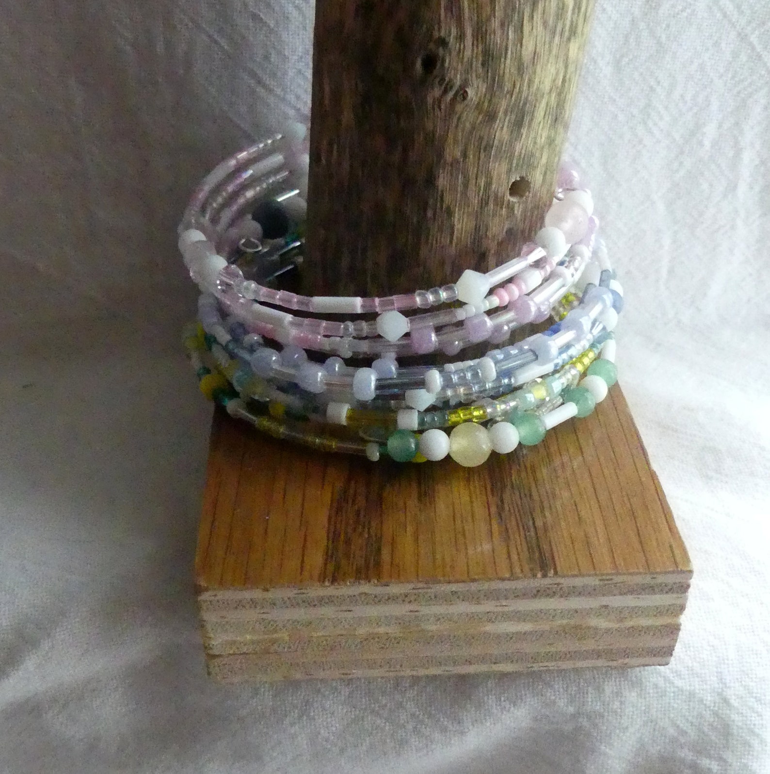 Custom Memory Wire Mommy-to-be Bracelet With Poem Card - Etsy