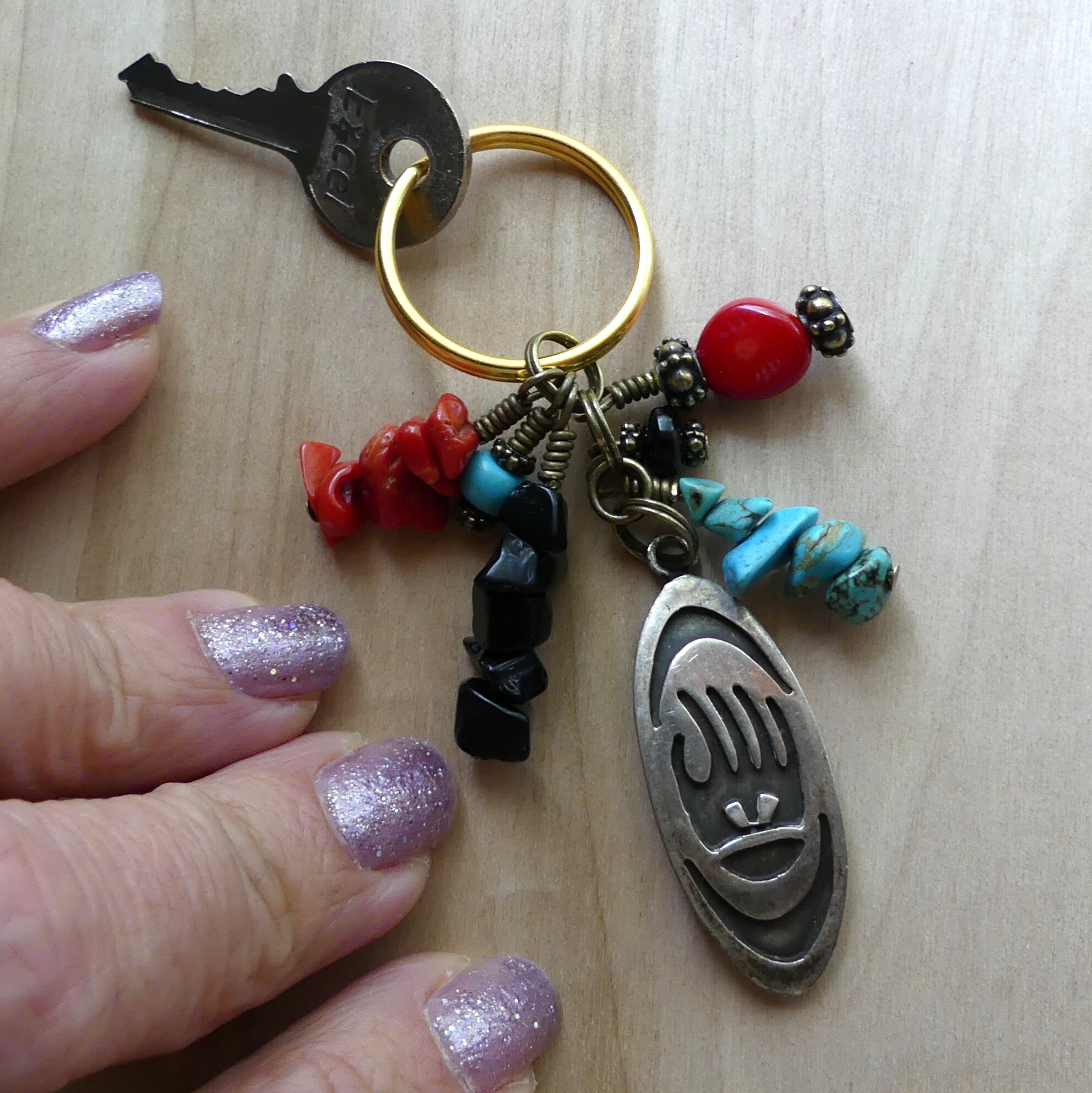 Custom Bronze/Brass Multi Links Kinetic Keychain Custom | Etsy