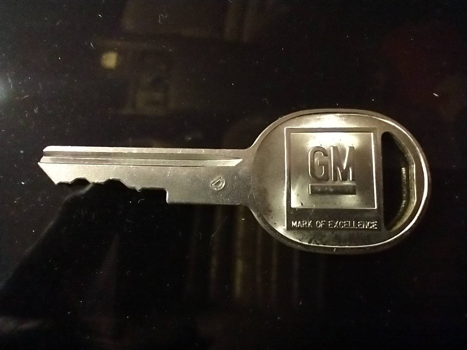 Corvette ZR-1 Power Key D Keyway Valet Key LT-5 Corvette Valet Fits ...