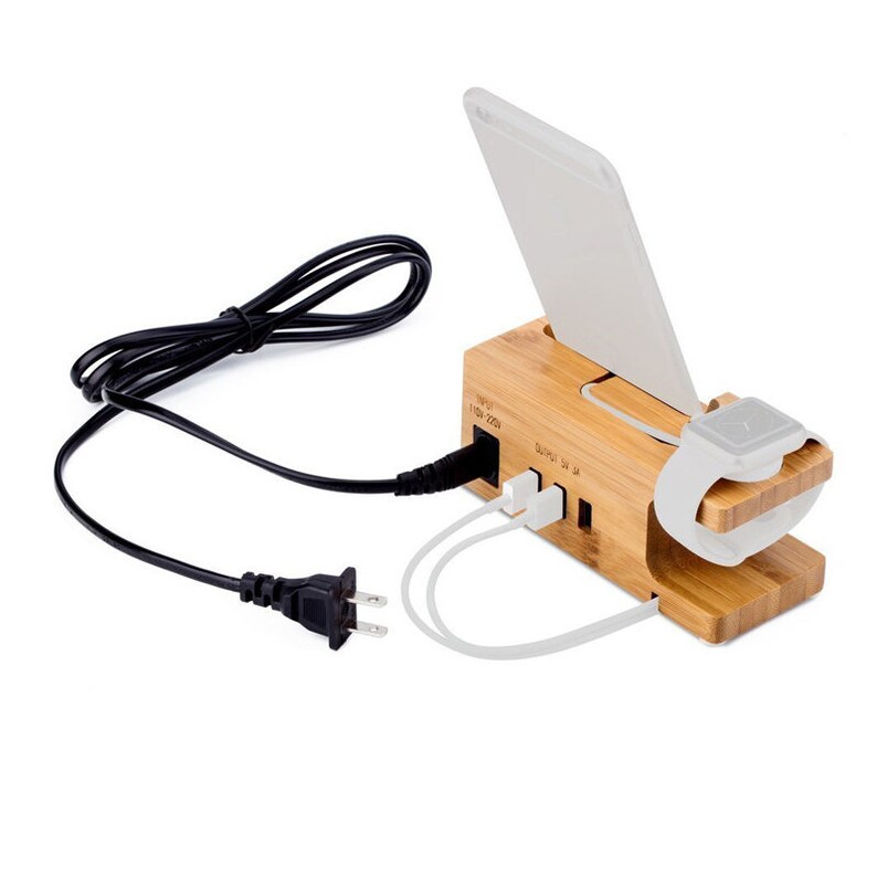 Smartphone Wooden Charging Station Cell Phone Dock Valentines | Etsy