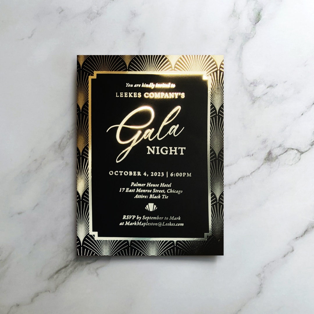 Party Invitation. Gala Night Invitations. Corporate Invitation. Work ...
