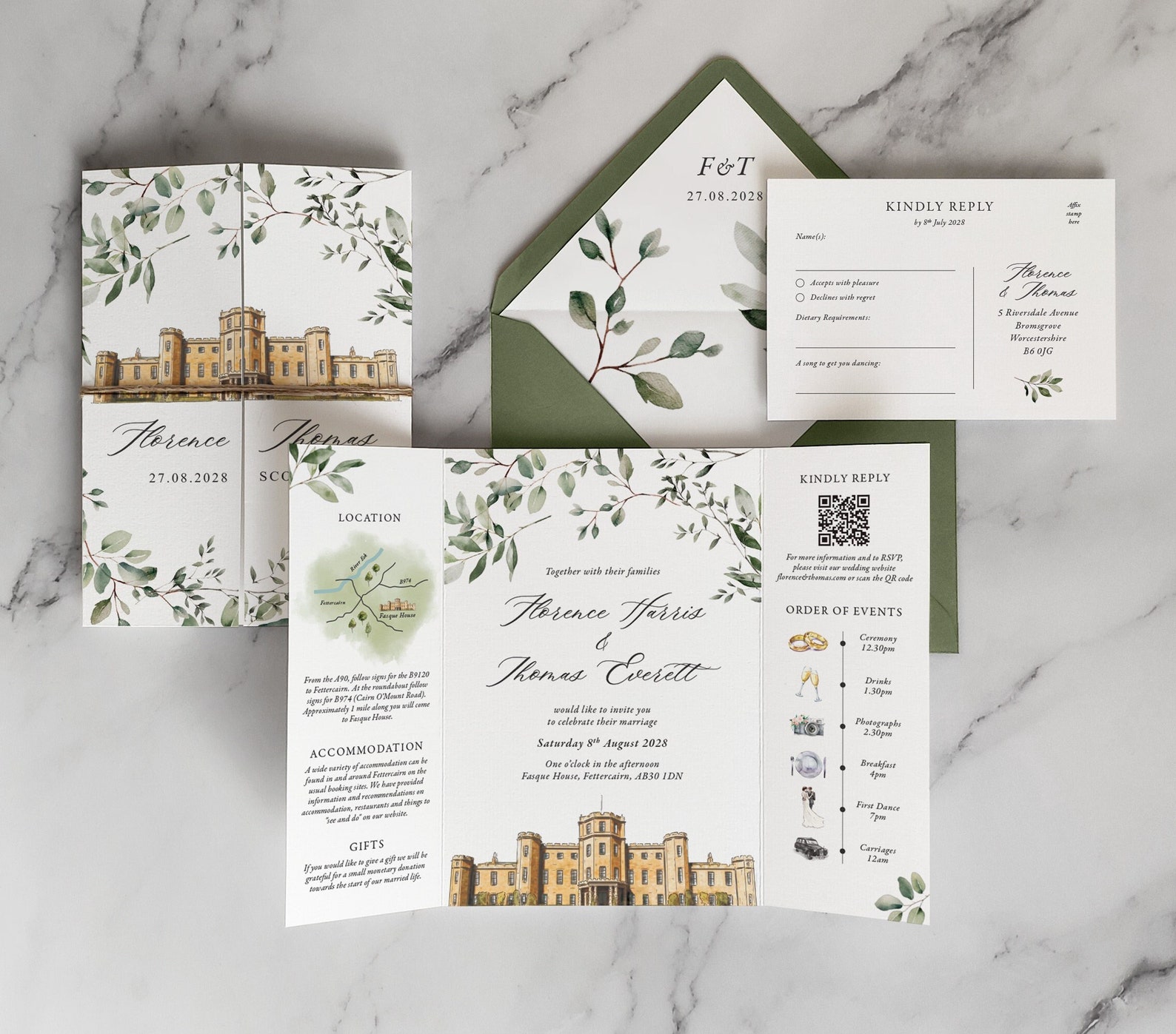 Wedding Invitations Florence. Wedding Invitation, Wedding Invites ...