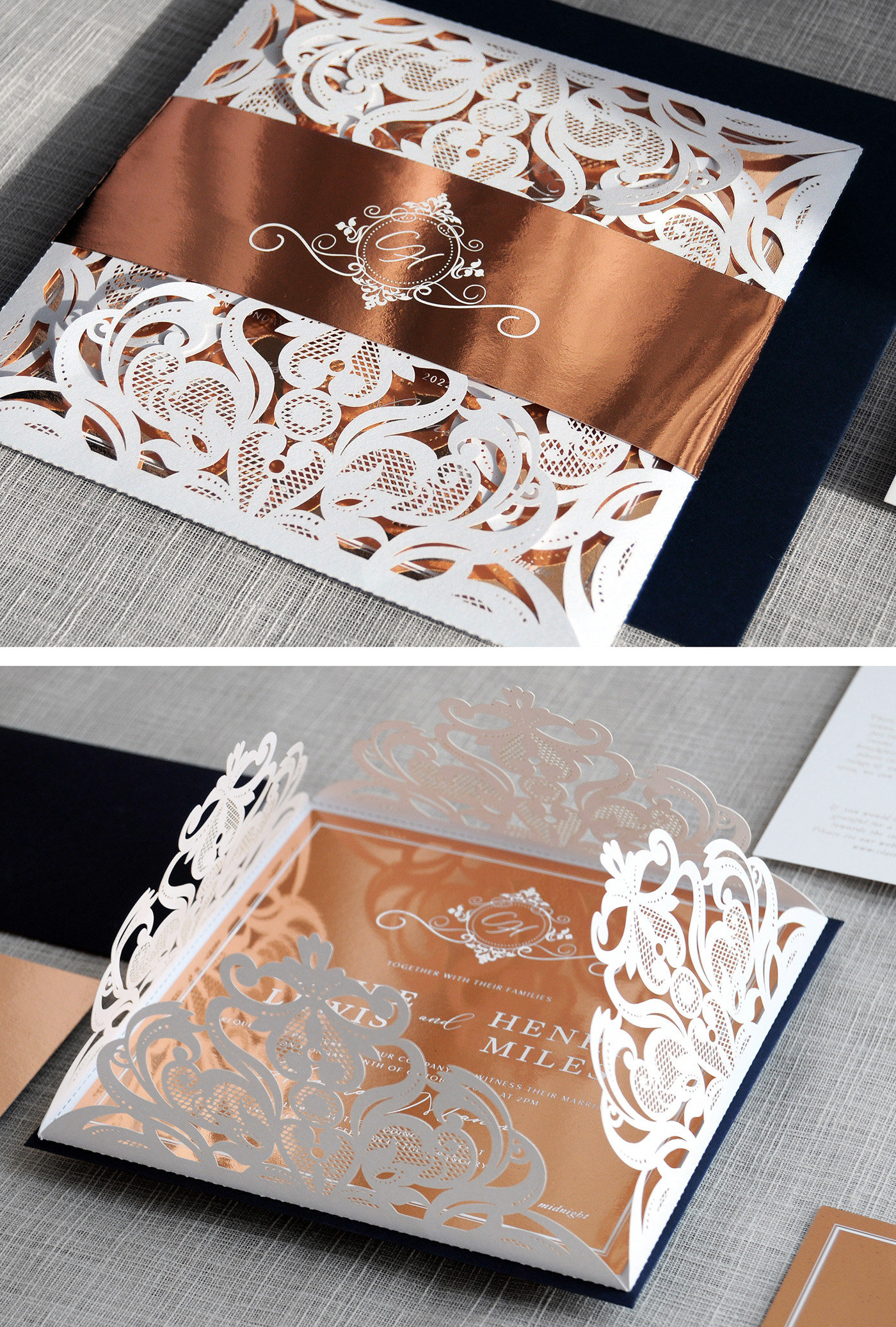 Luxury Wedding Invitations & Save the Date. Beautifully - Etsy