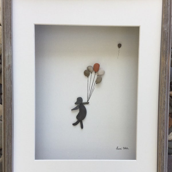 Pebble Art Balloon - Etsy