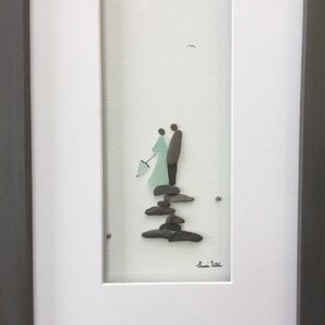 Pebble Art, Wedding Couple, Bride and Groom Art, Romantic Couple ...