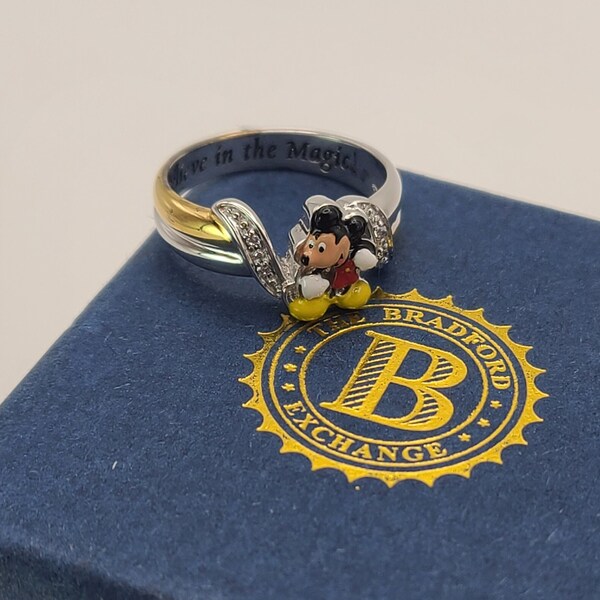 Mickey Mouse Ring - Etsy