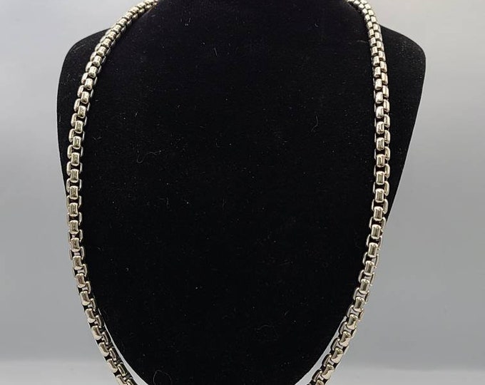 JAI Box Link Chain, Scott Grimes for John Hardy, 925 Silver Box Chain ...