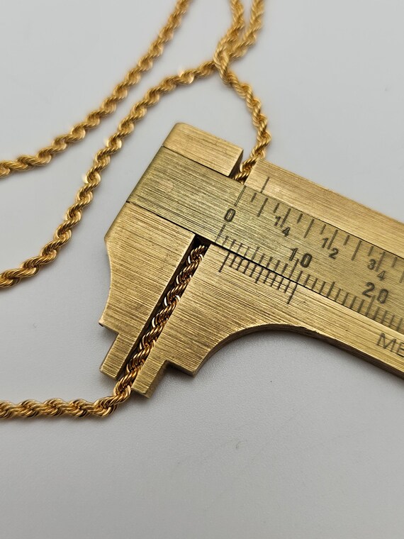 Multi-Strand Rope Chain Necklace, 14k Gold, Graduated… - Gem