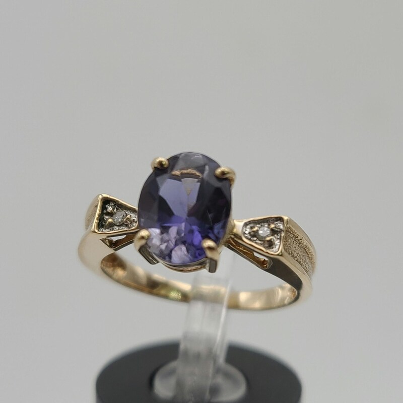 Iolite Ring - Etsy
