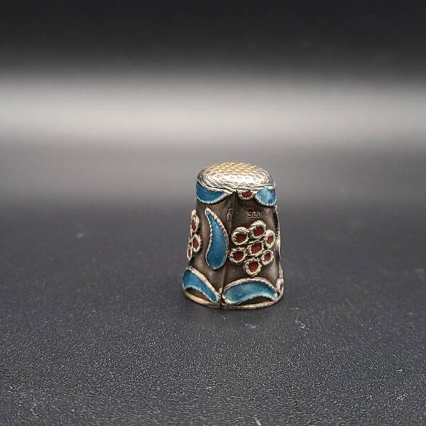 Silver Thimble Case - Etsy