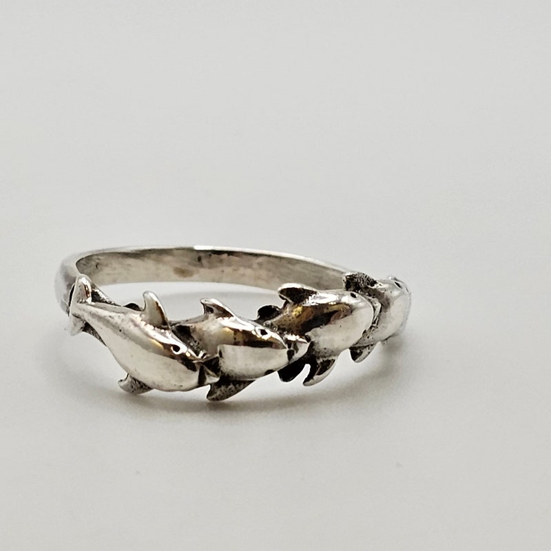 Dolphin Ring - Etsy