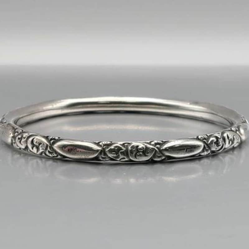 Embossed Bracelet - Etsy
