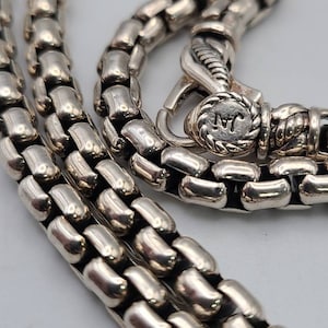 JAI Box Link Chain, Scott Grimes for John Hardy, 925 Silver Box Chain ...