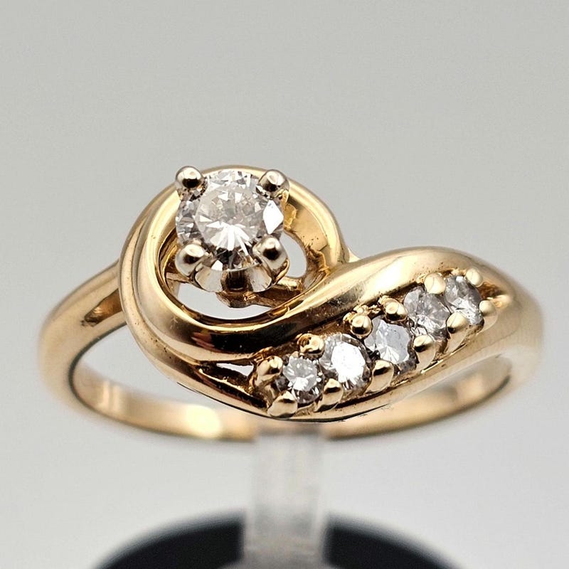 Estate Diamond Ring - Etsy