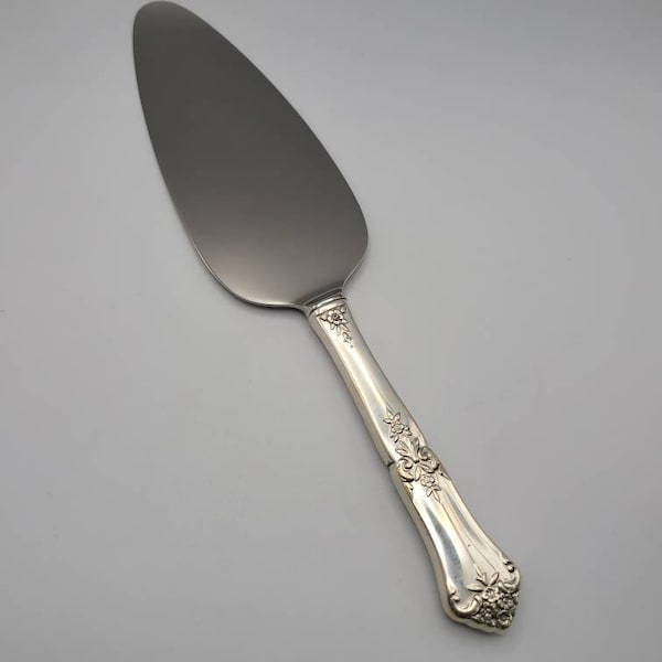 Silver Cake Server - Etsy