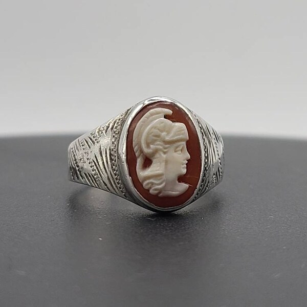 Mens Cameo Ring - Etsy