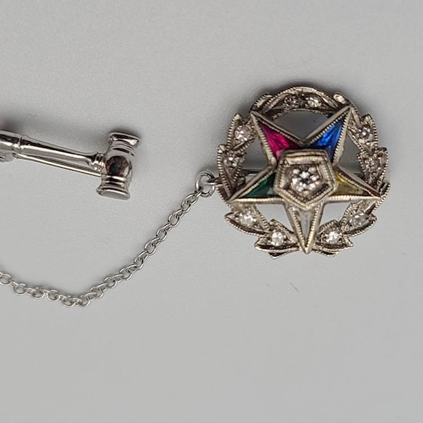 Eastern Star Pin - Etsy