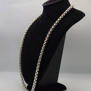 JAI Box Link Chain, Scott Grimes for John Hardy, 925 Silver Box Chain ...