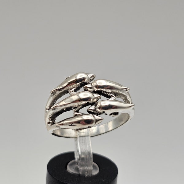 Dolphin Ring Jewelry - Etsy