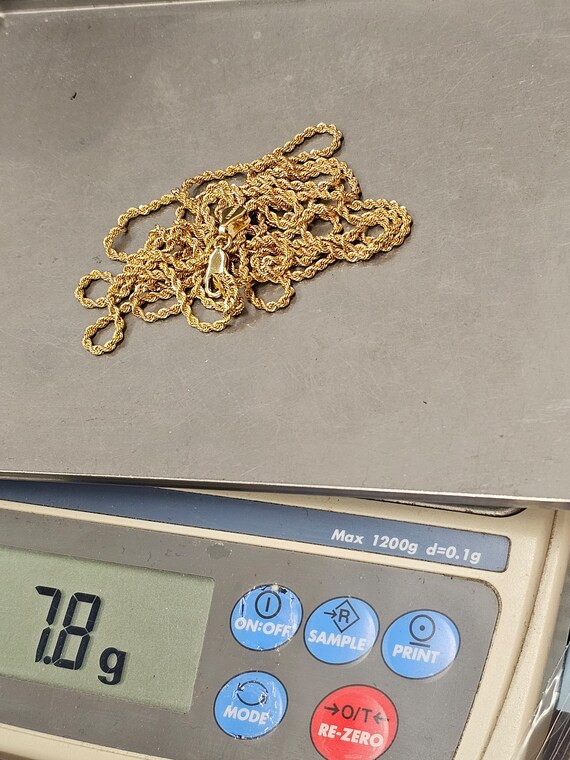 Multi-Strand Rope Chain Necklace, 14k Gold, Graduated… - Gem