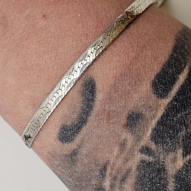 Herringbone Bracelet - Etsy