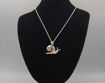 Snail Necklace - Etsy