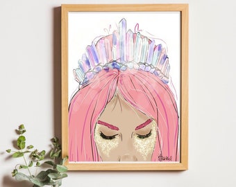Goddess crown | Etsy