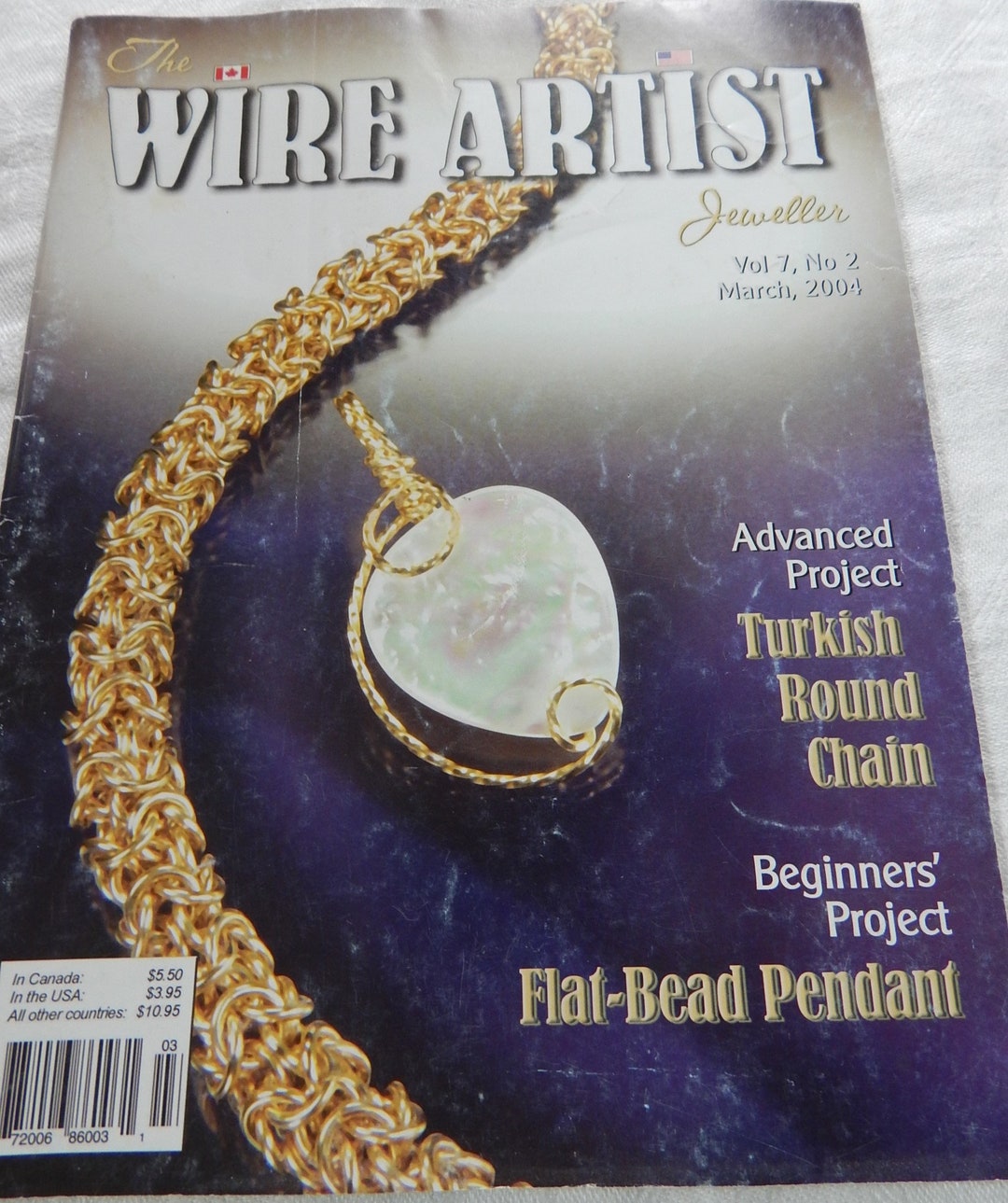 The Wire Artist Magazine/ Vol. 7 No. 2/ March 2004/ Wire Wrapping - Etsy