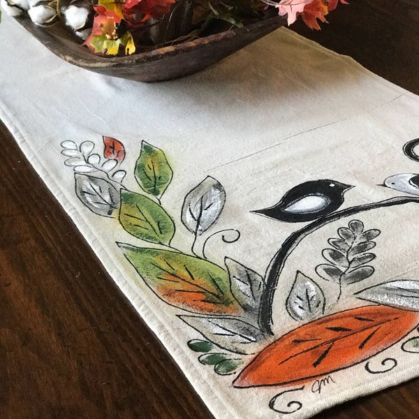 Fall Table Runner - Etsy