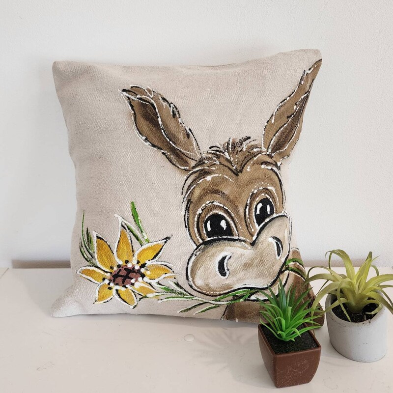 Donkey Pillow - Etsy