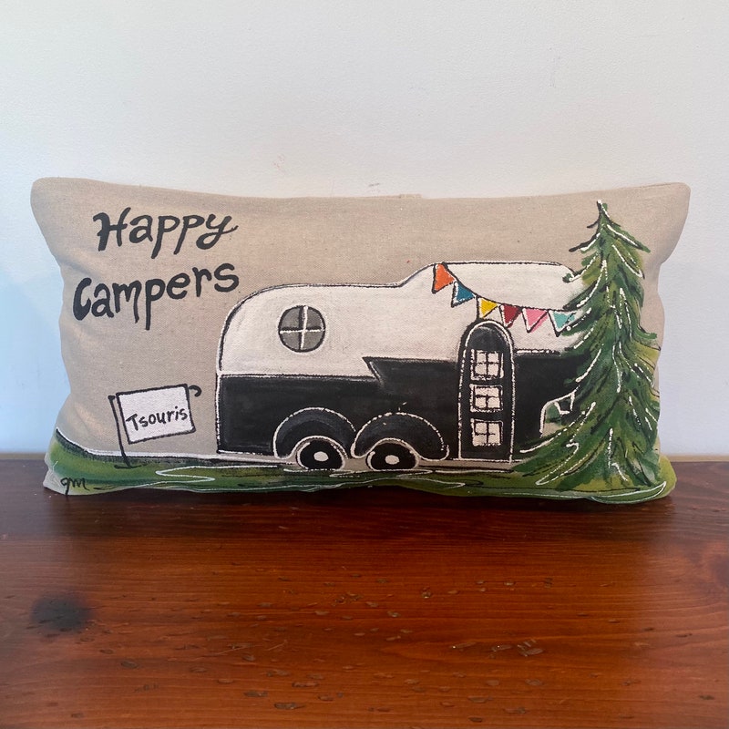 Camper Pillow - Etsy