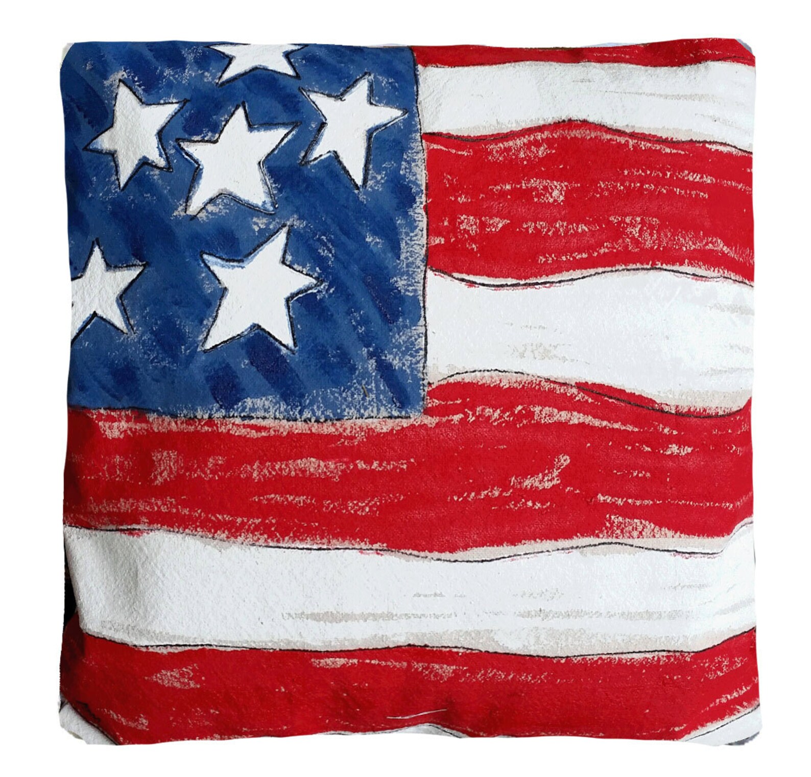 July 4th, Red, White Chevron Flag, 4th of July Decorations,indoor ...
